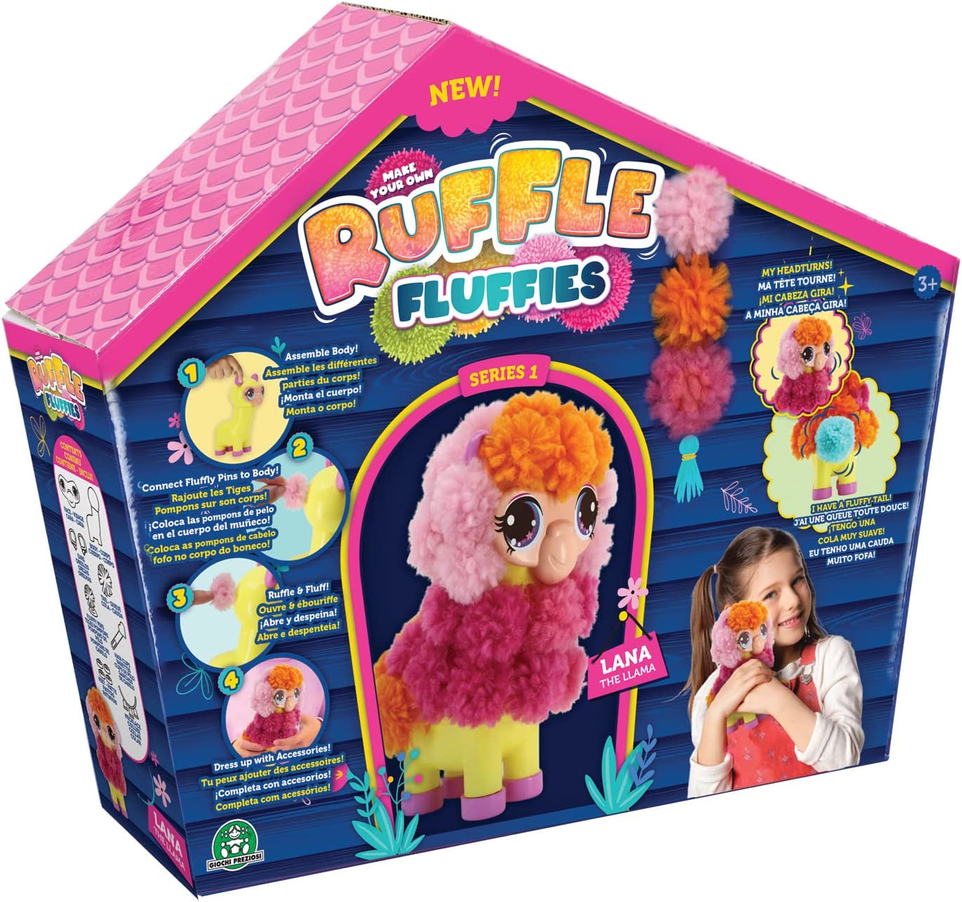 Ruffle Fluffies Lana the Llama – Infinity Collectables