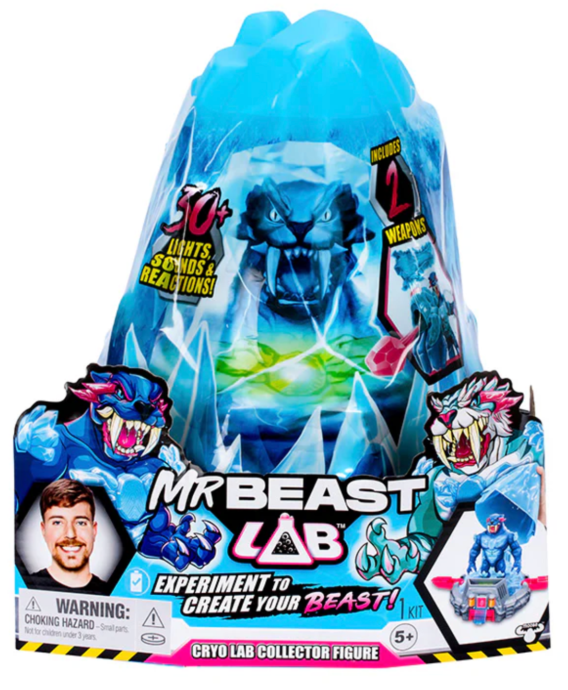 MrBeast Lab Cryo Lab Collector Figure Assortment – Infinity Collectables