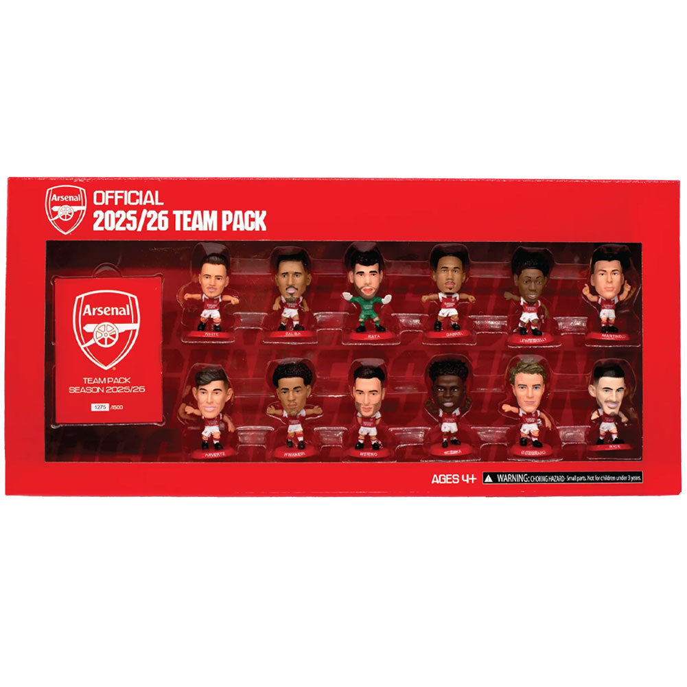 Arsenal FC SoccerStarz Season 25/26 Team Pack Review – Infinity ...