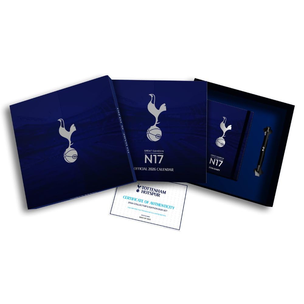 Tottenham Hotspur FC Musical Gift Box 2026: Limited Edition – Infinity ...