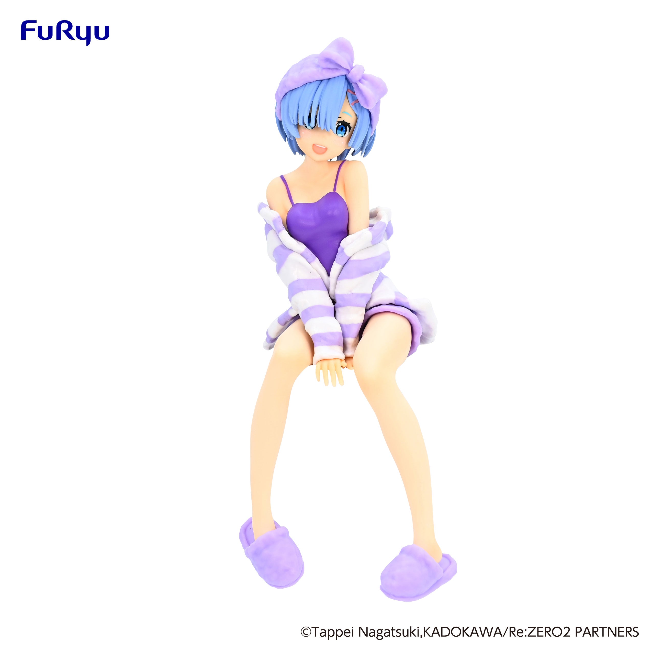 Furyu Rem (Room Wear Purple Ver.) Re:ZERO Noodle Stopper PVC Figure ...
