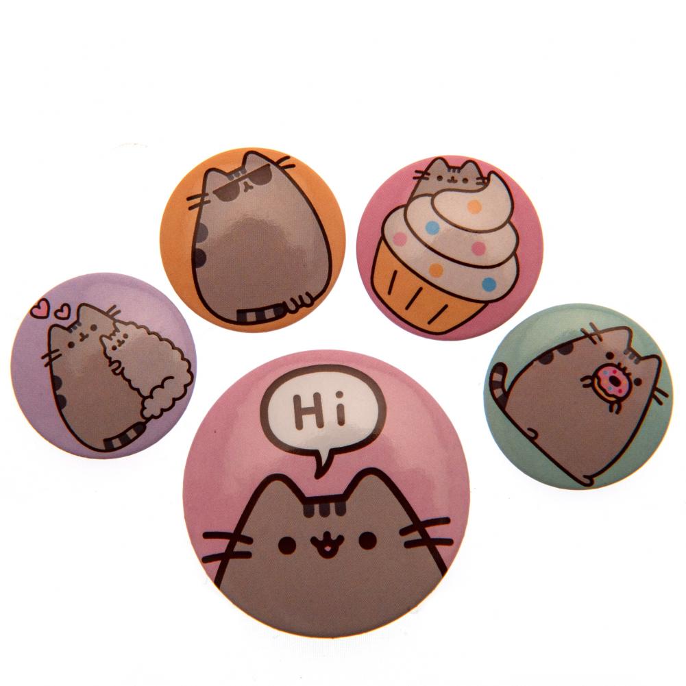 Pusheen Button Badge Set – Infinity Collectables