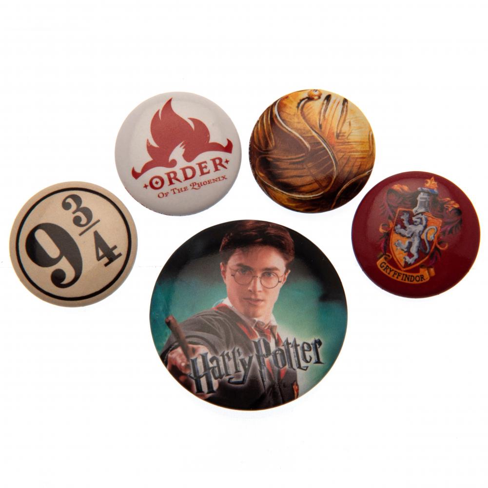 Harry Potter Button Badge Set Golden Snitch – Infinity Collectables