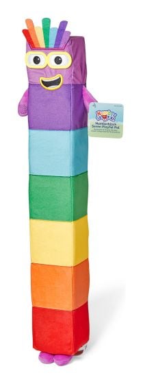 Numberblocks Numberblock Seven Playful Pal Plush Figure – Infinity ...