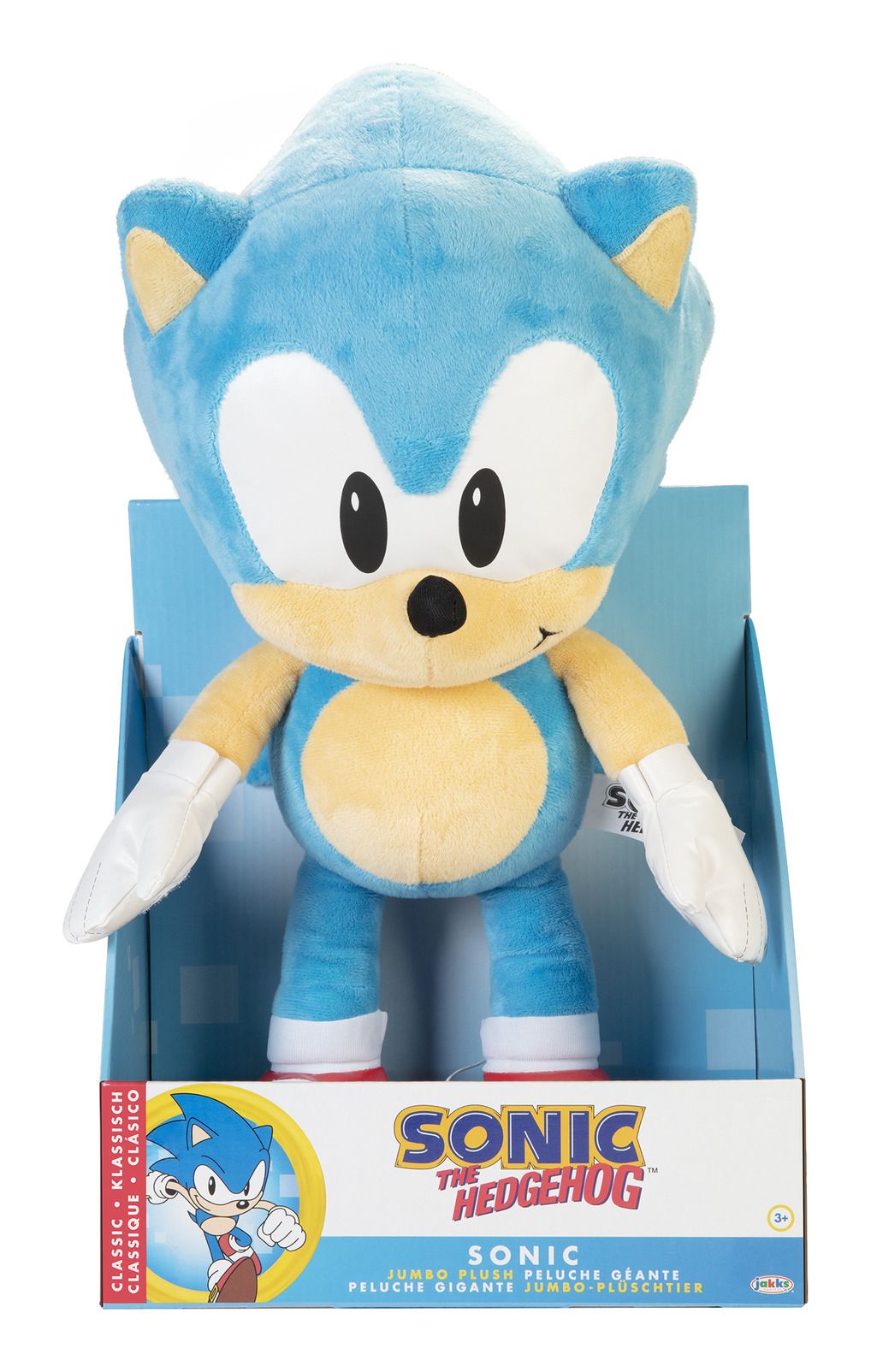 Sonic The Hedgehog Sonic Jumbo 28" Plush – Infinity Collectables
