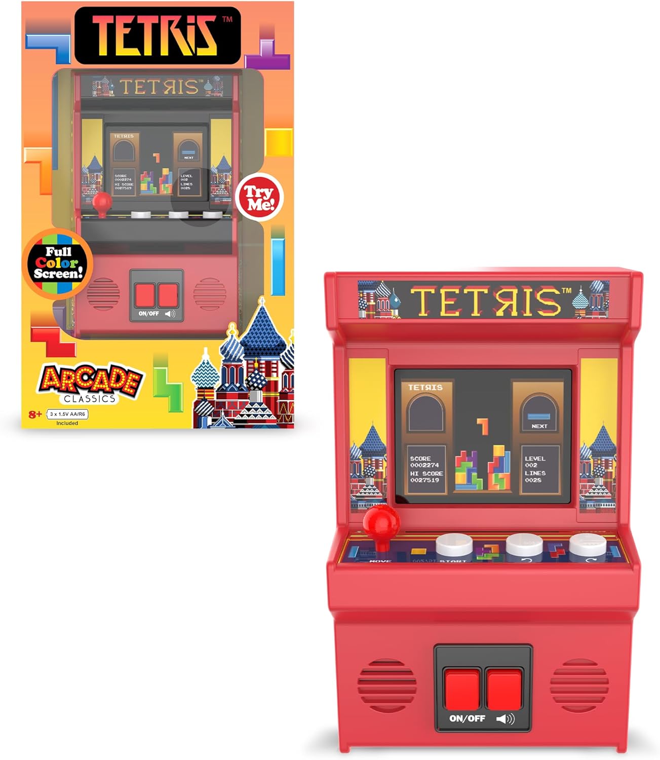 Tetris Mini Arcade Game – Infinity Collectables