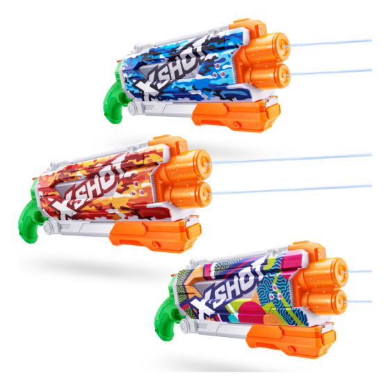 XShot Water Fast-Fill Skins Pump Action Assorted – Infinity Collectables