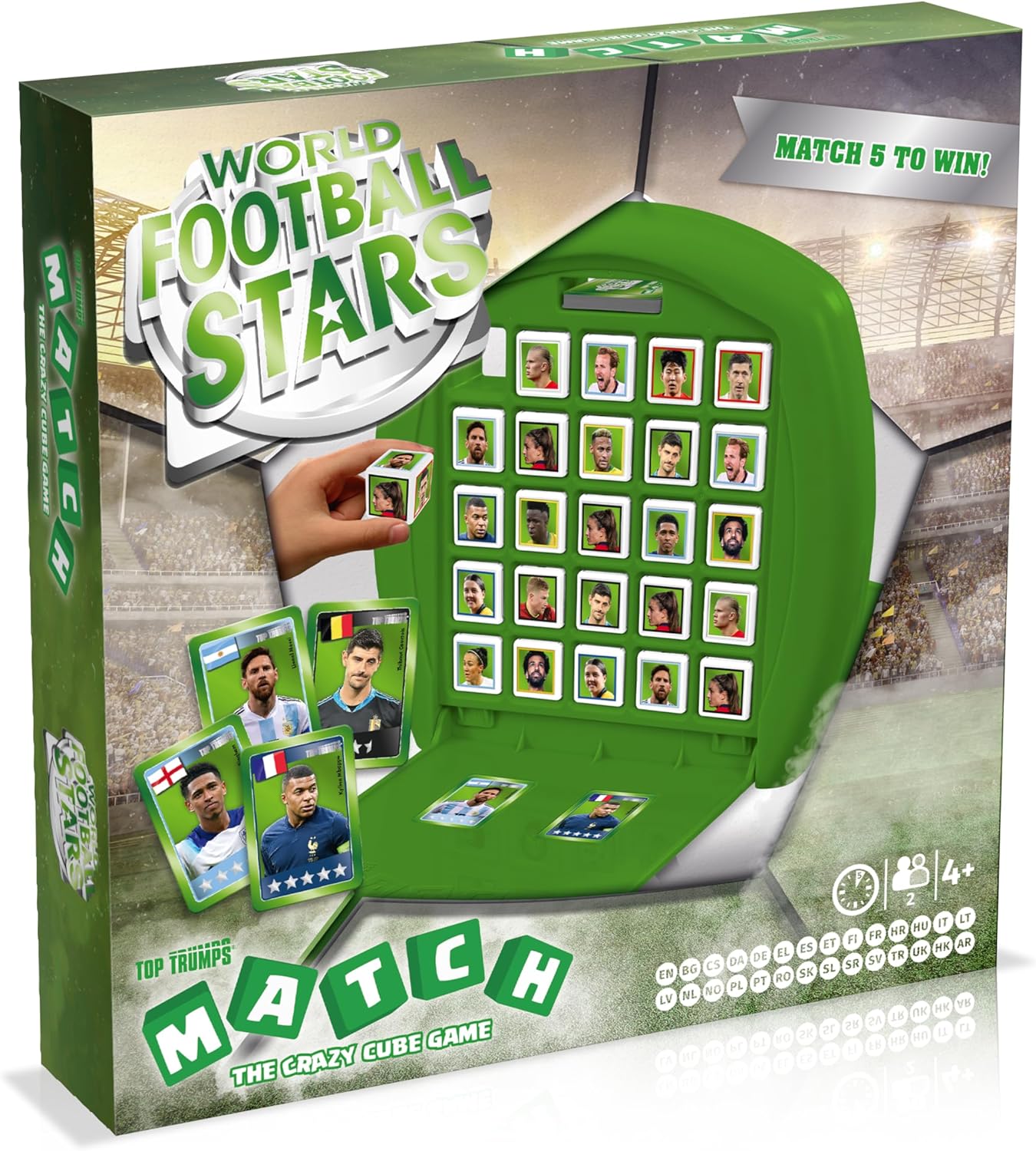 Top Trumps Match World Football Stars Board Game – Infinity Collectables