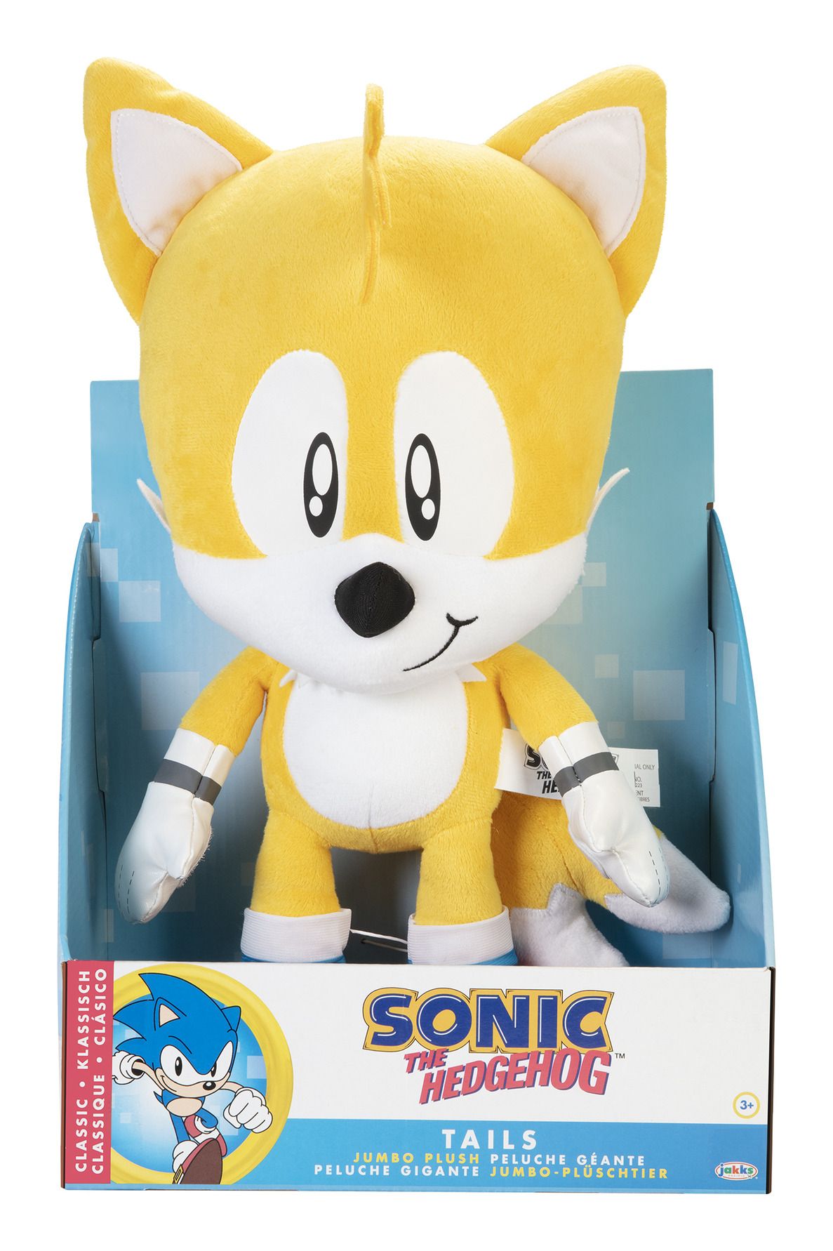Sonic the Hedgehog Jumbo Tails 28" Plush – Infinity Collectables