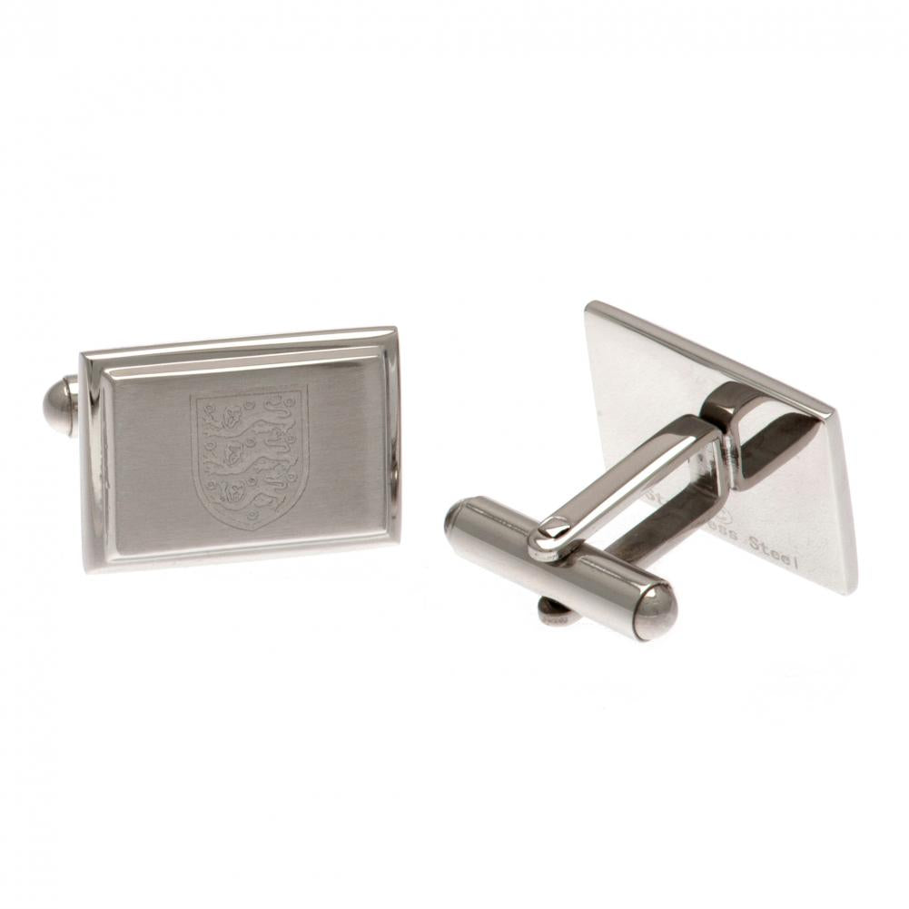 Official England Team Stainless Steel Cufflinks – Infinity Collectables