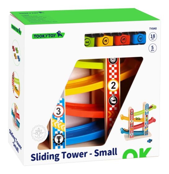 Wooden Small Sliding Tower – Infinity Collectables