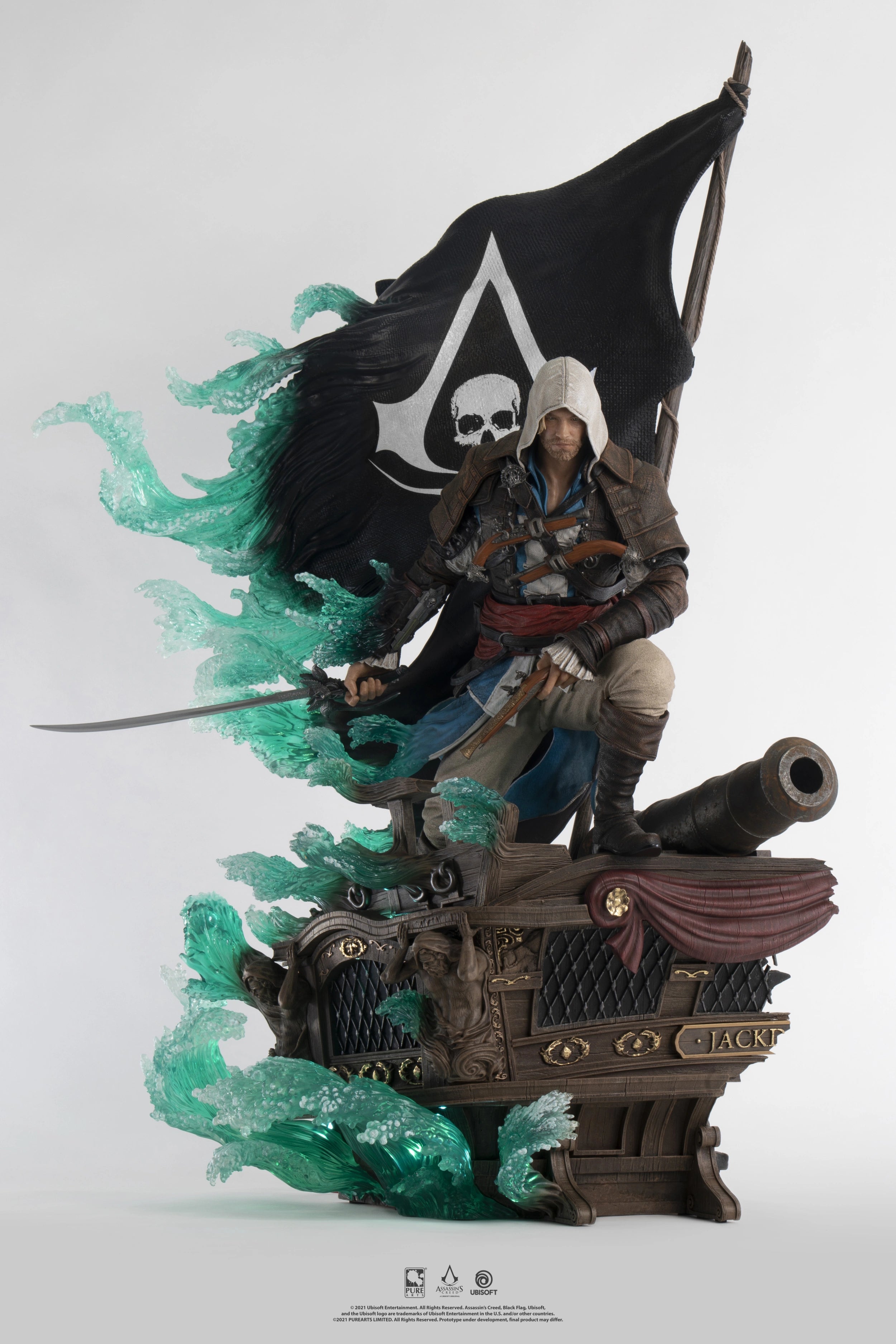 PureArts Assassin's Creed 1/4 Scale Animus Edward Limited Edition Stat ...