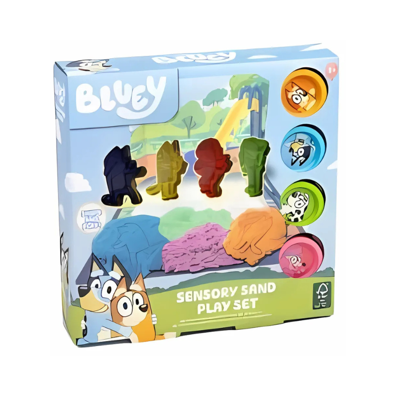 Bluey Sensory Sand Play Set – Infinity Collectables