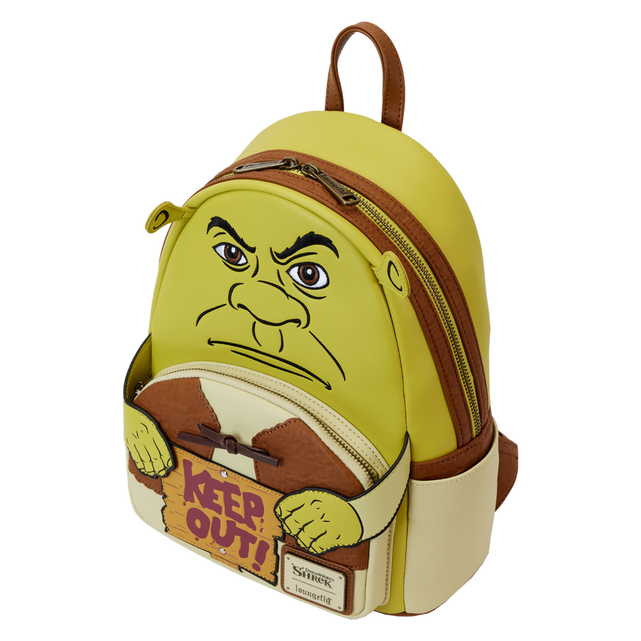 Loungefly Dreamworks Shrek Keep Out Cosplay Mini Backpack – Infinity ...