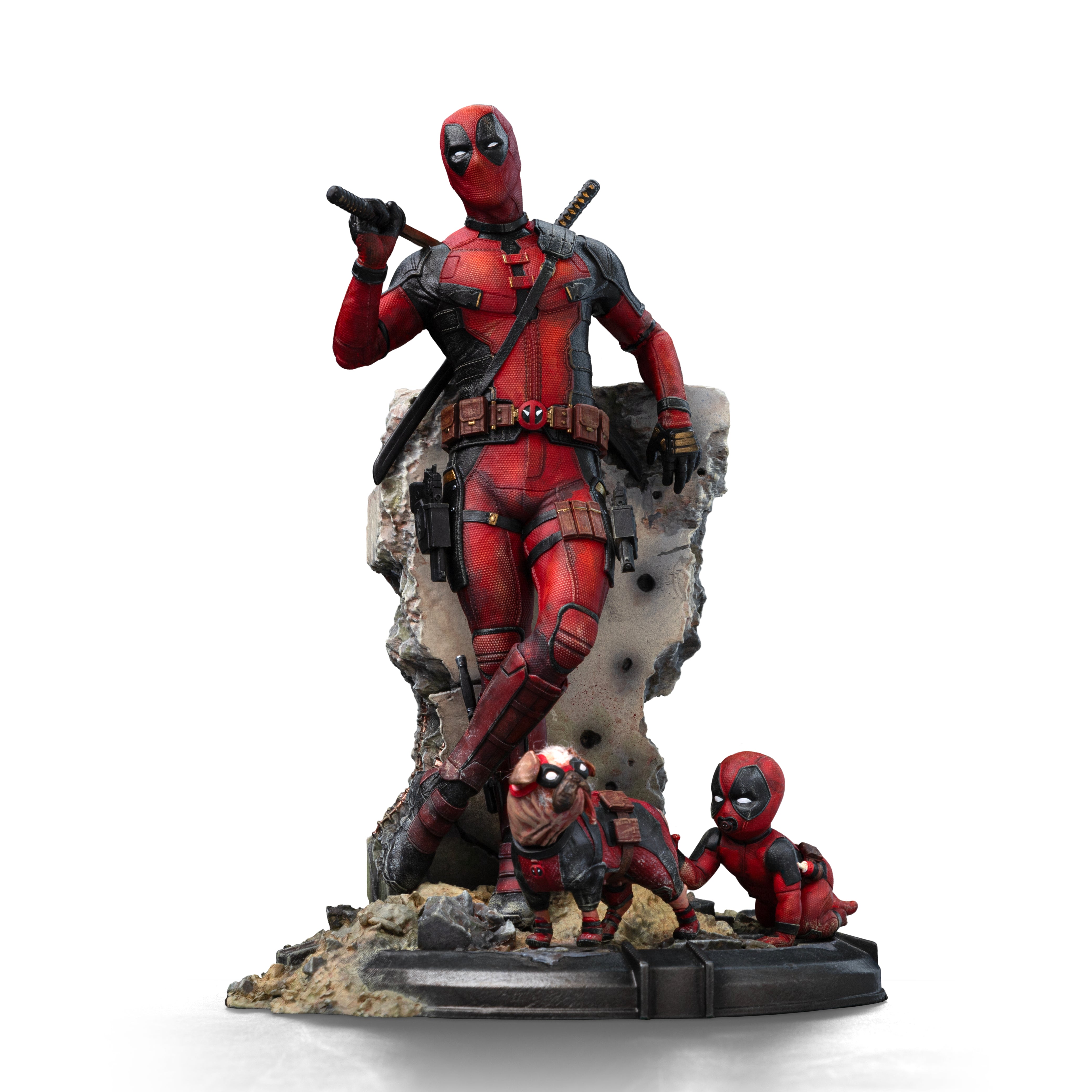 Deadpool 1/10 Statue by Iron Studios-Marvel Collectibles & Memorabilia ...