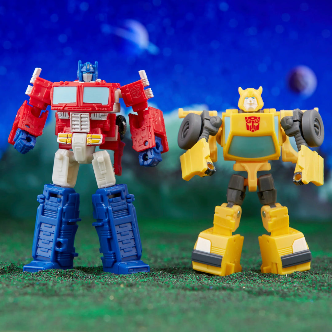 Transformers Legacy Evolution Core Class Optimus Prime And Bumblebee 2 P