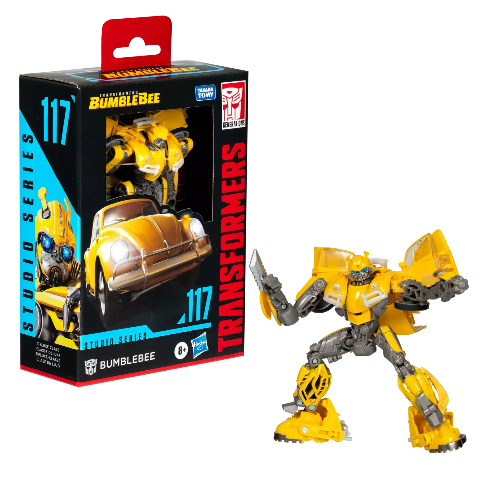 Transformers Studio Series Deluxe Class Transformers: Bumblebee 117 Bu ...