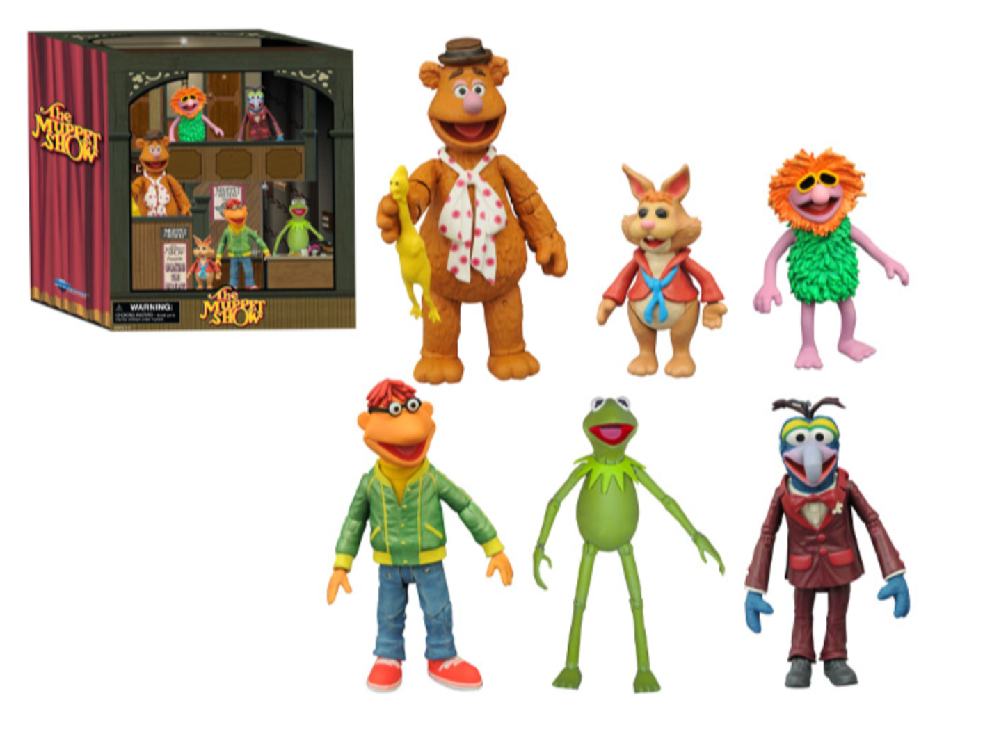 The Muppet Show Backstage Deluxe Figure Box Set | Infinity Collectables ...