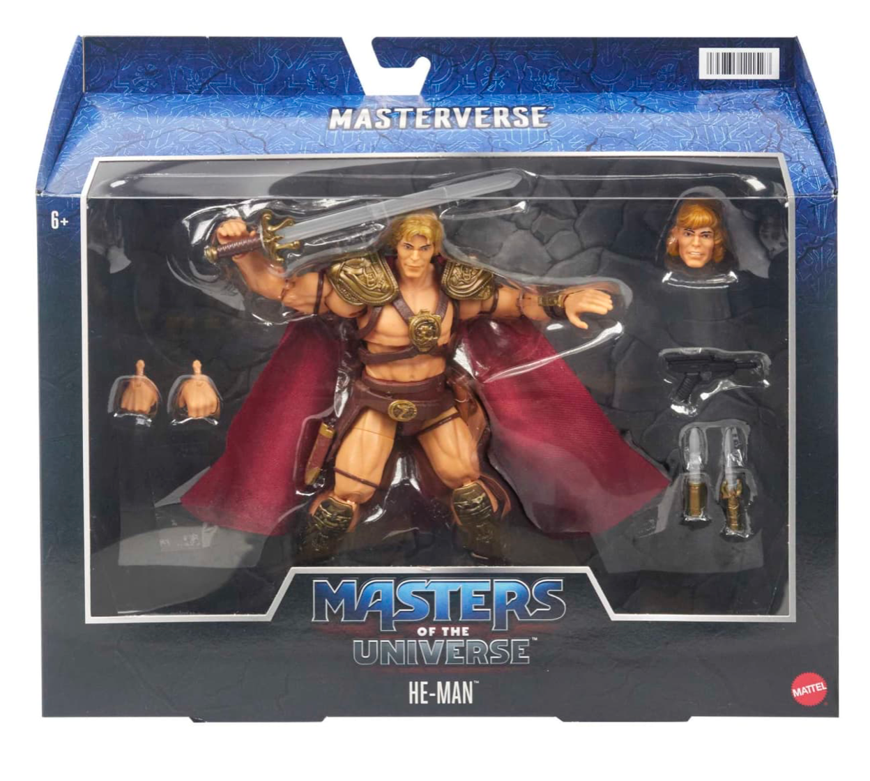 He-Man and The Masters of the Universe Masterverse He-Man Deluxe Actio ...
