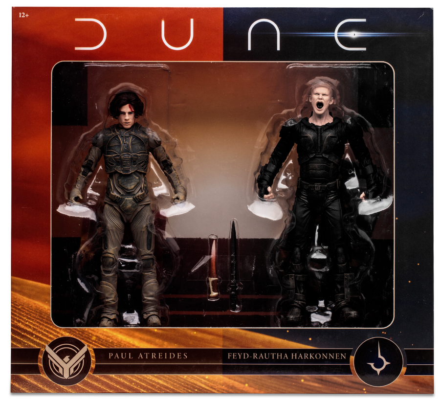 McFarlane Dune Part 2 Paul Atreides & Feyd-Rautha Harkonnen 2-Pack 7 ...