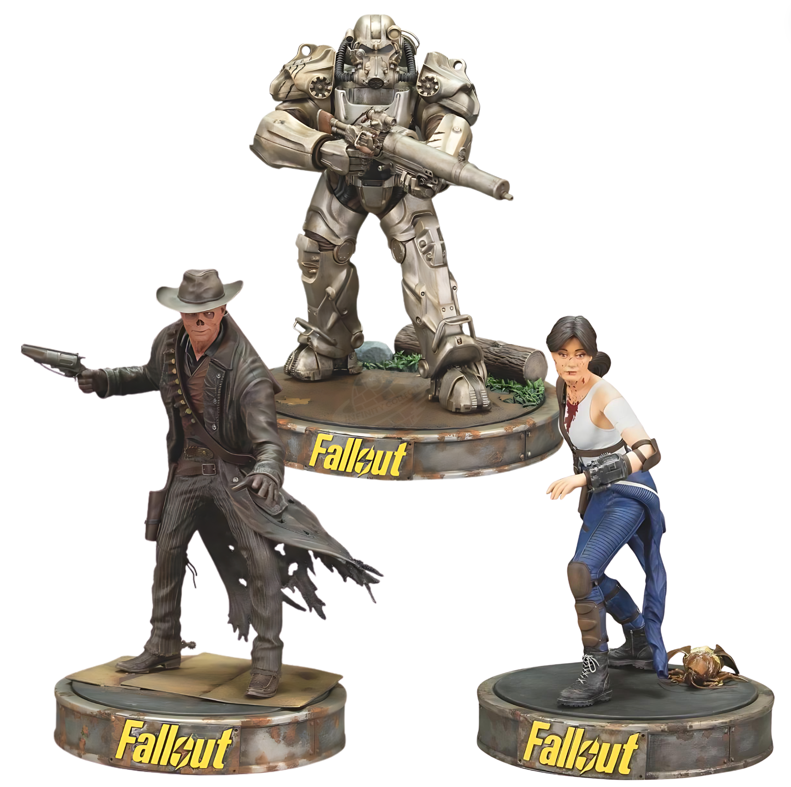 Fallout (Amazon Series) The Ghoul, Lucy & Maximus Complete 3 Figure's ...