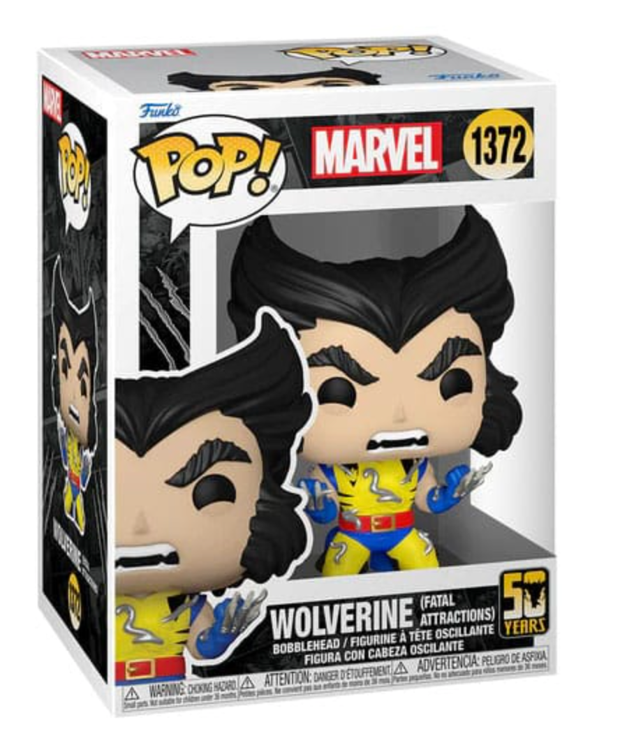 Wolverine (Fatal Attractions) 50th Years Ultimate Wolverine Funko Pop ...