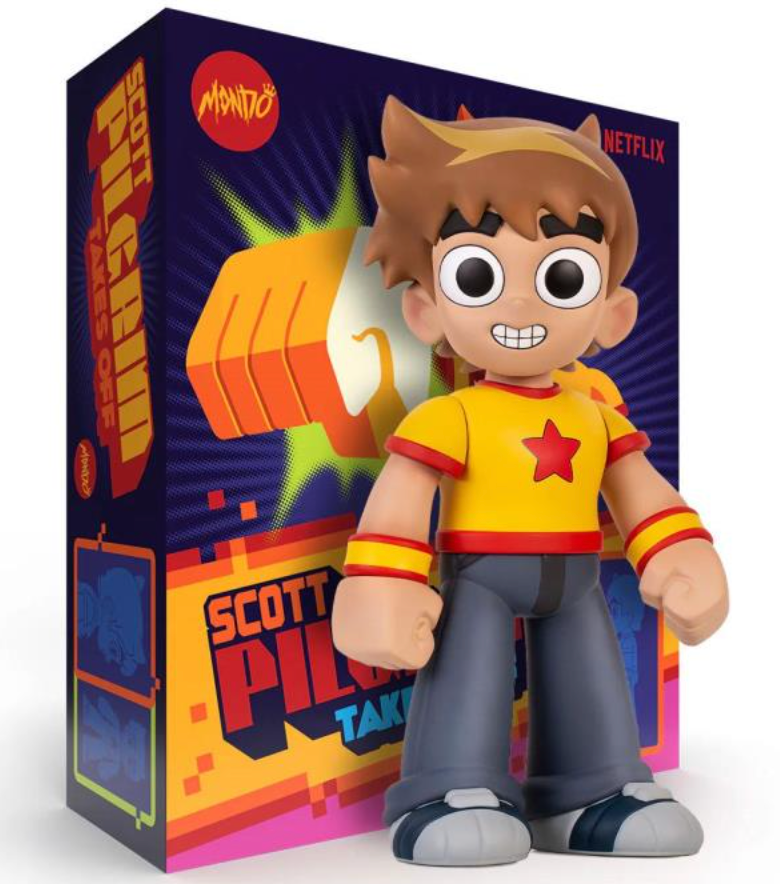 Mondo Scott Pilgrim Takes Off Super Vinyl Scott Pilgrim Figure ...
