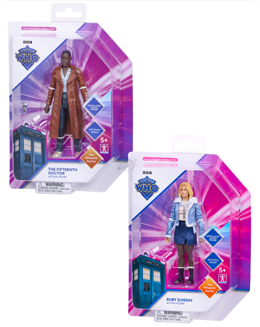 Doctor Who The 15th Doctor The Doctor & Ruby Sunday 5.5" Action Figure ...