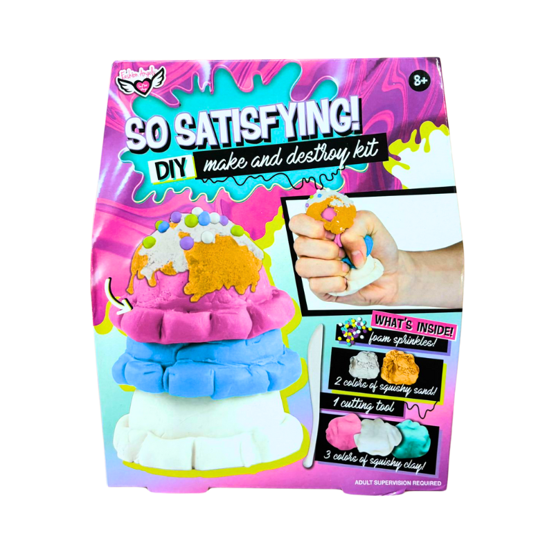 So Satisfying Make and Destroy Modelling Kit – Infinity Collectables