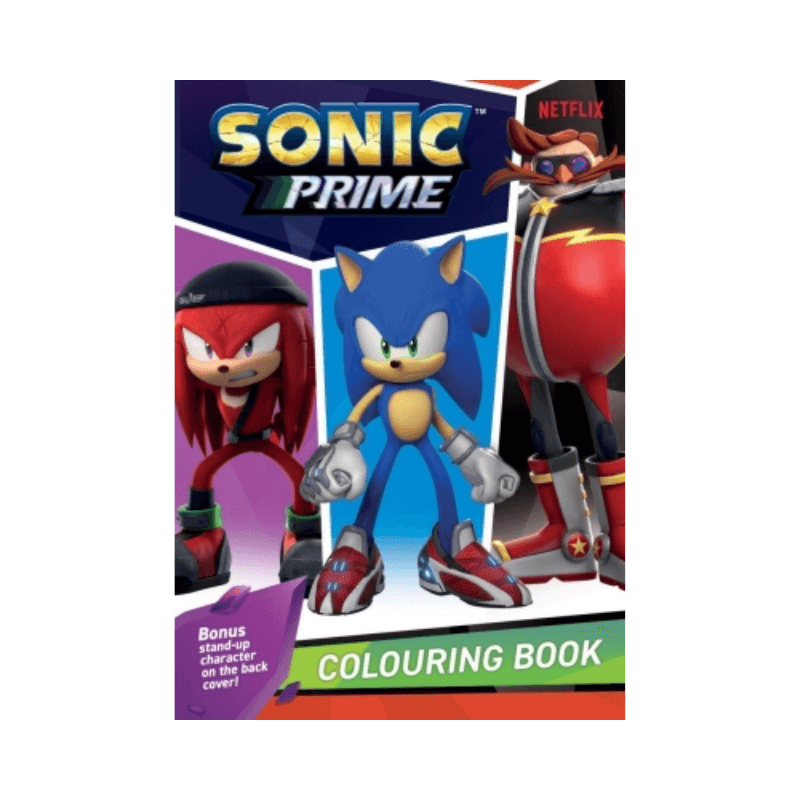 Sonic Prime Colouring Book – Infinity Collectables