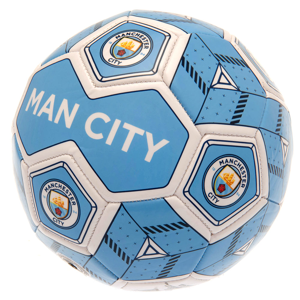 Official Manchester City Hex Size 3 Football – Infinity Collectables