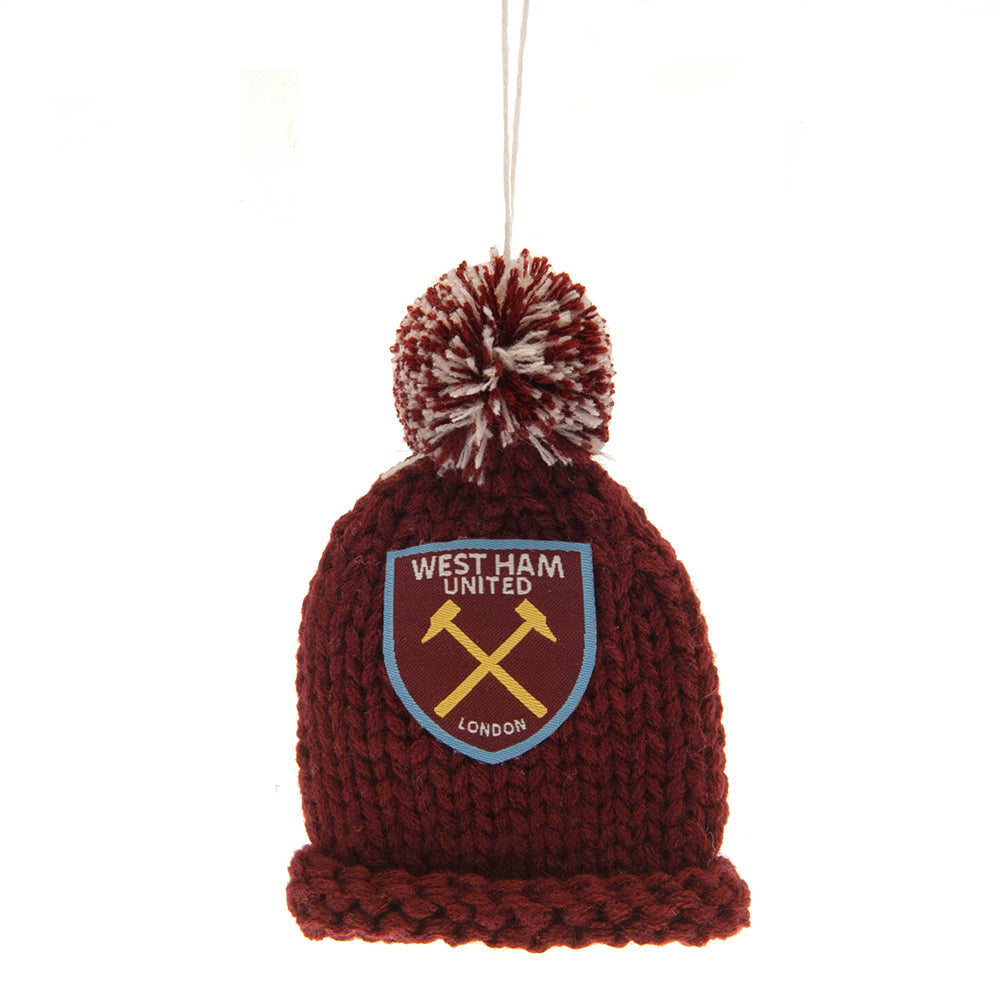 West Ham United FC Hanging Bobble Hat – Infinity Collectables