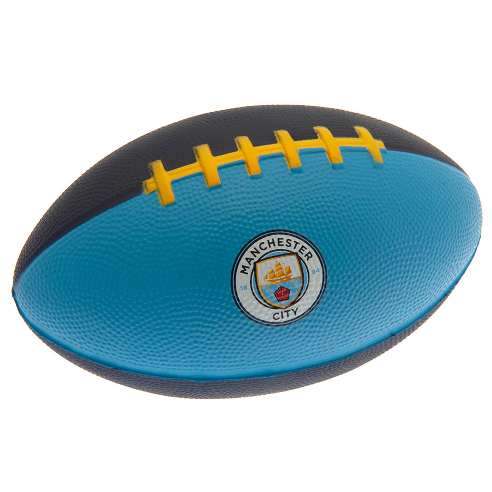 Official Manchester City Mini Foam American Football – Infinity ...