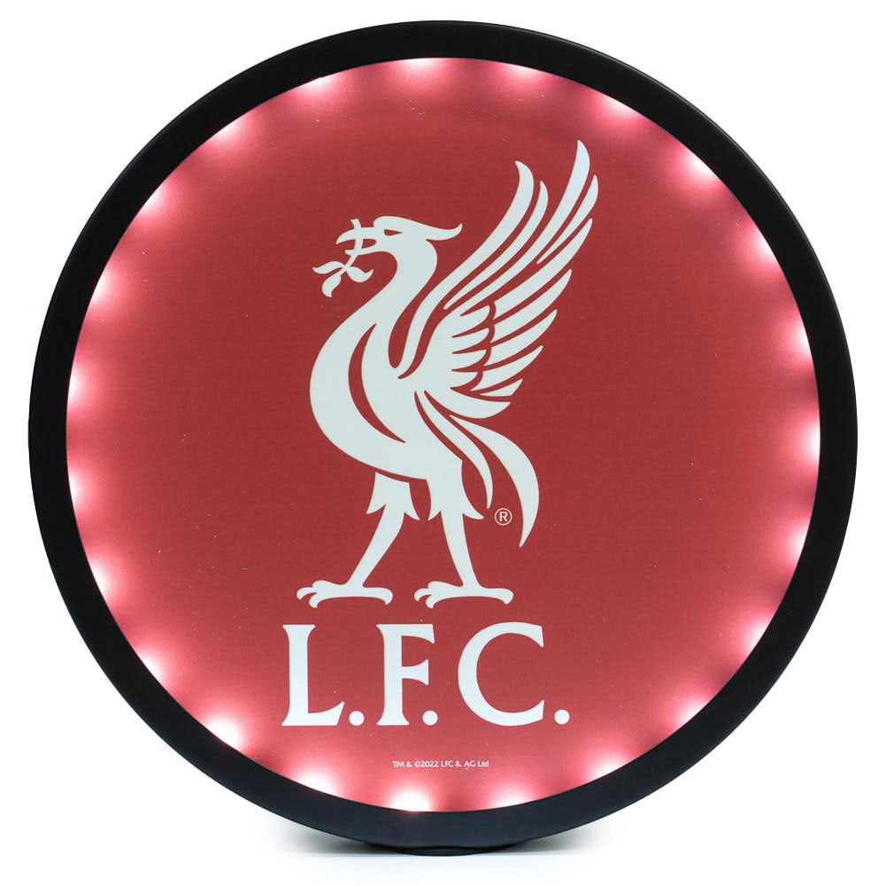 Liverpool FC Metal LED Logo Sign – Infinity Collectables