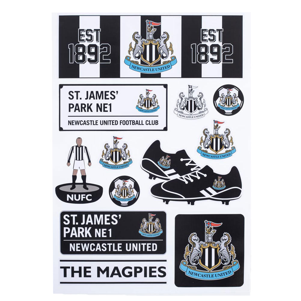 Newcastle United FC A4 Sticker Set – Infinity Collectables