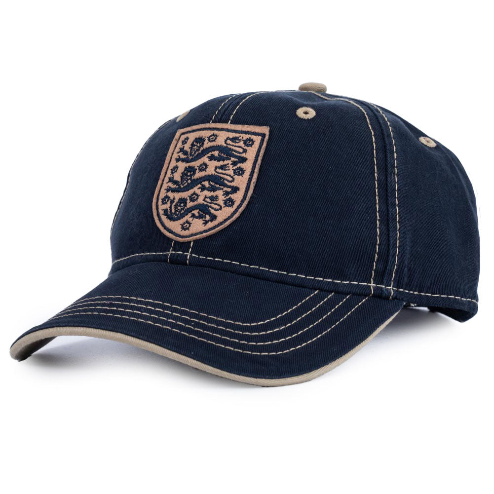 Official England FC Crest Navy Crombie Cap – Infinity Collectables