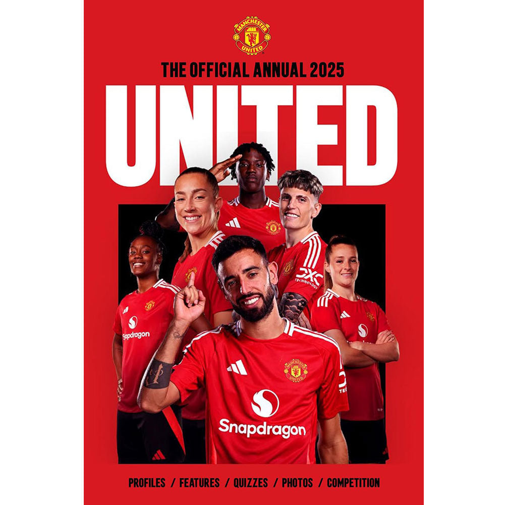 Manchester United FC 2025 Annual – Infinity Collectables