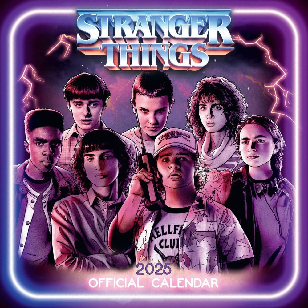 Stranger Things Square 2025 Calendar – Infinity Collectables