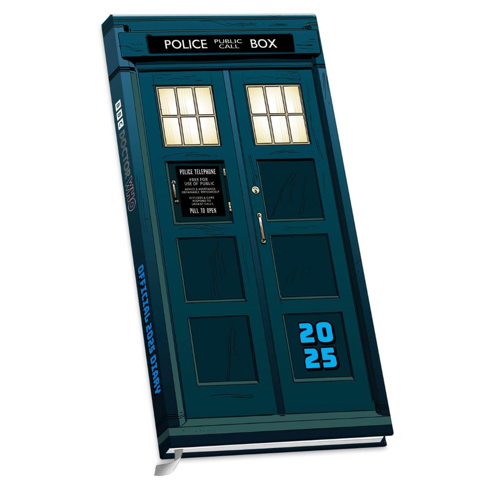 Doctor Who Slim 2025 Diary – Infinity Collectables