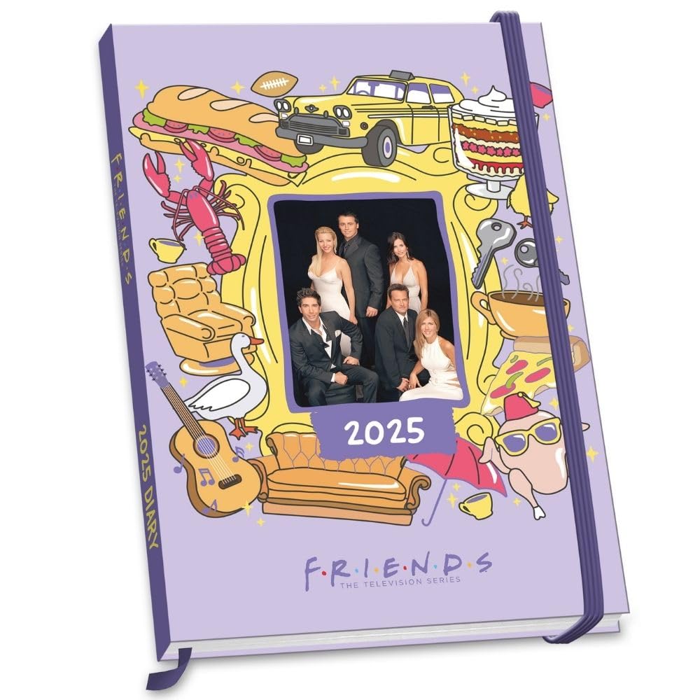 Friends A5 2025 Diary – Infinity Collectables