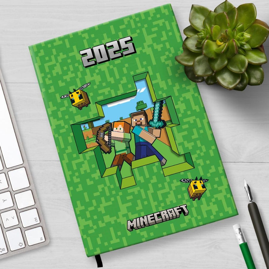 Minecraft A5 2025 Diary – Infinity Collectables