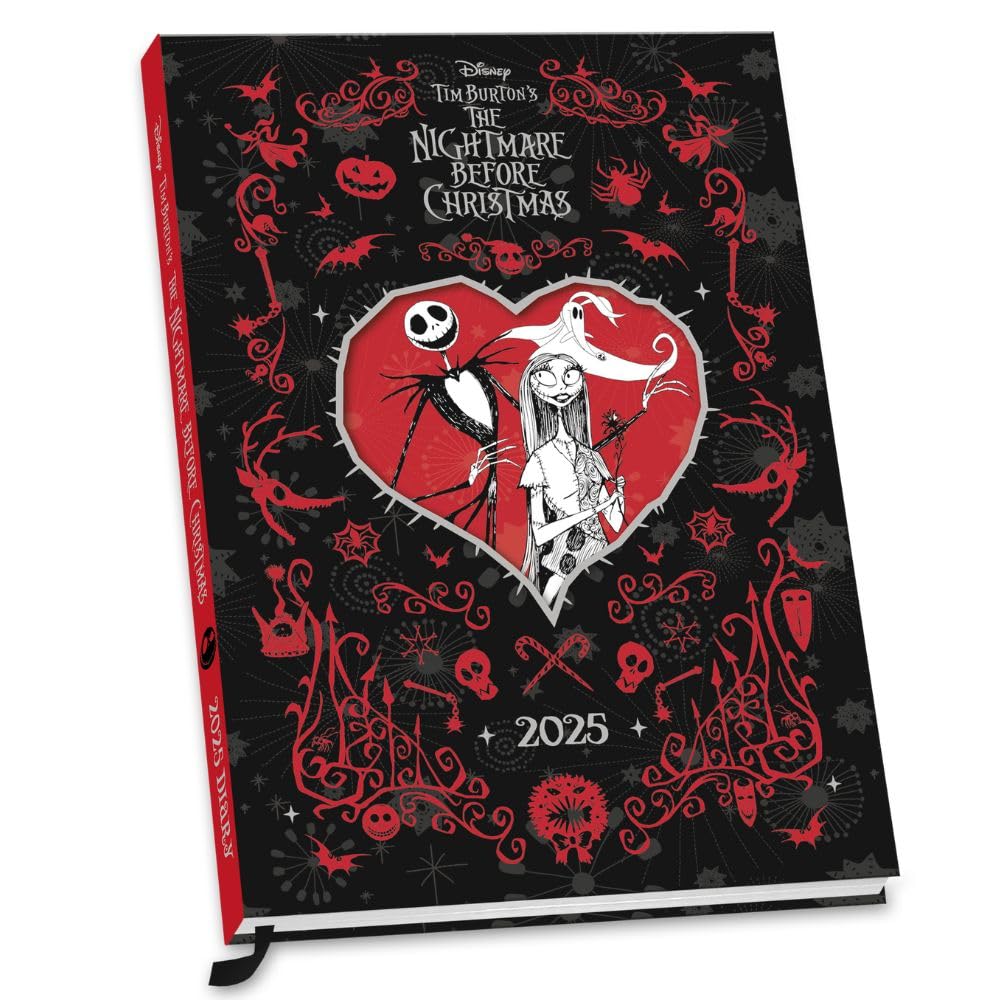 The Nightmare Before Christmas A5 2025 Diary – Infinity Collectables