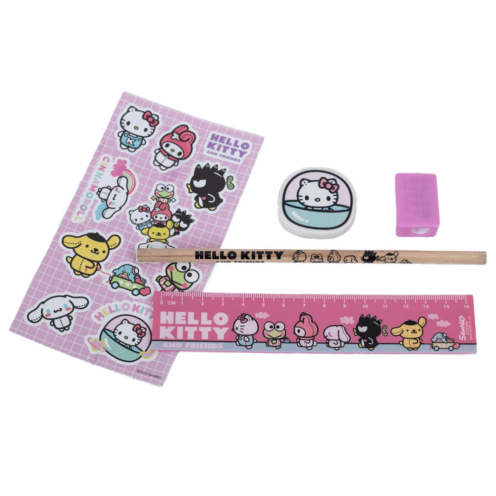 Hello Kitty 6-Piece Stationery Set – Infinity Collectables
