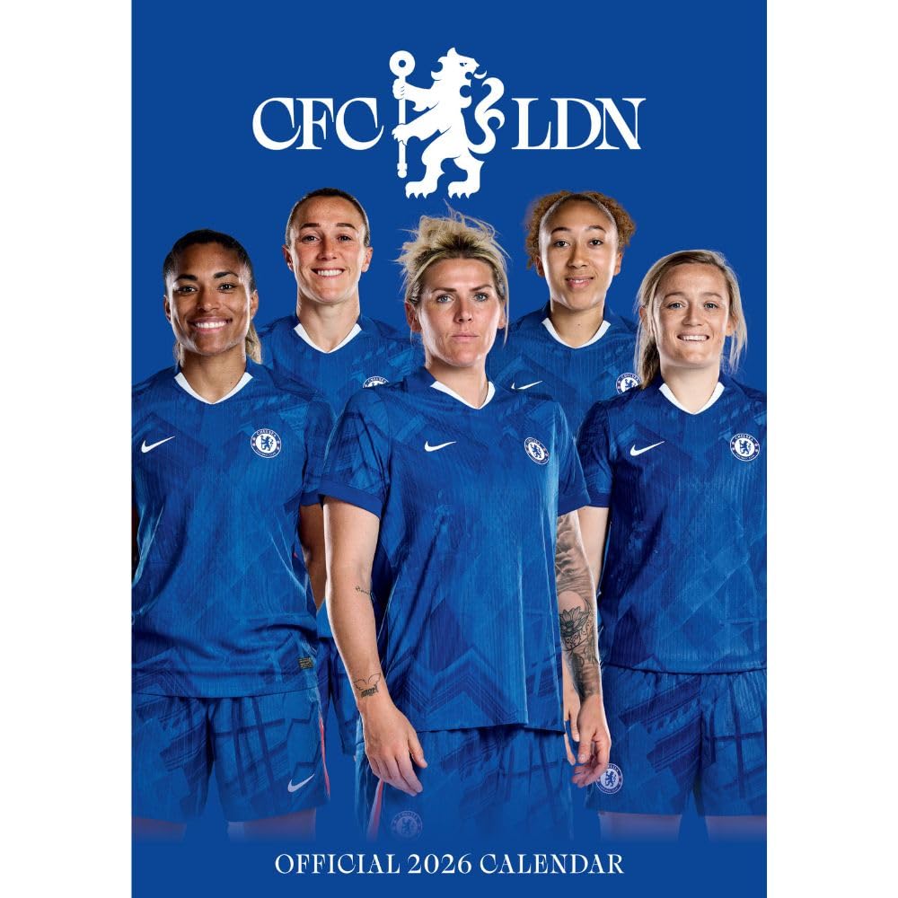 Chelsea WFC A3 2026 Calendar – Infinity Collectables
