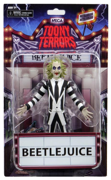 NECA Beetlejuice Toony Terrors Beetlejuice Action Figure – Infinity ...