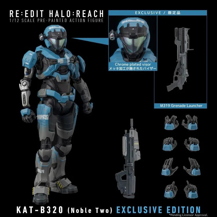 Halo: Reach RE:EDIT KAT-B320 Noble Two 1/12 Scale PX Previews Exclusiv ...