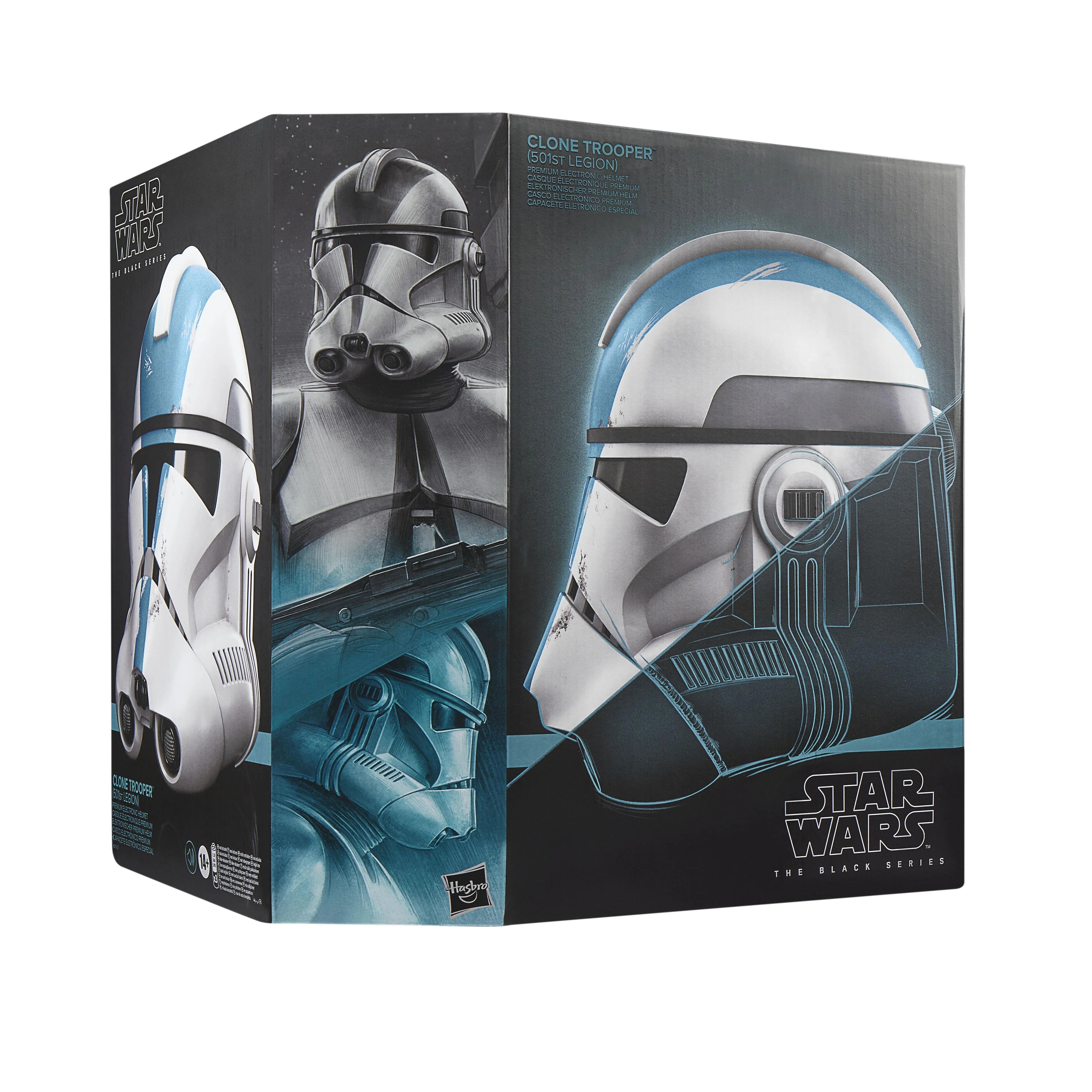 Star Wars Black Series 501st Legion Clone Trooper Electronic Helmet ...