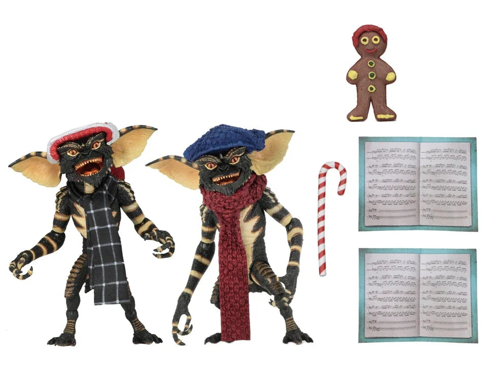 Gremlins: Christmas Carol Winter Scene #1 2-Piece 7" Scale Action Figu ...