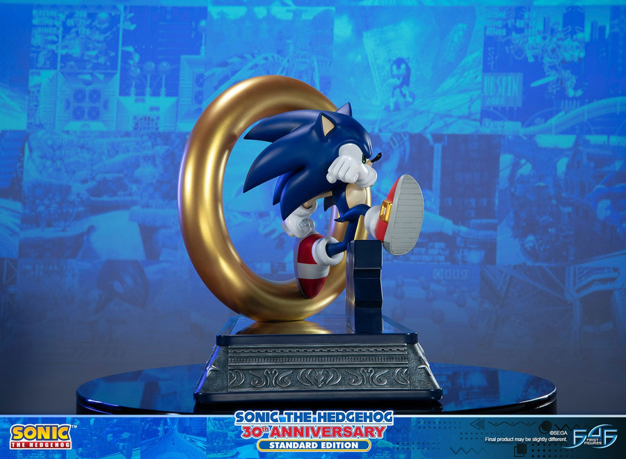 First4Figures Sonic The Hedgehog Sonic (30th Anniversary) Statue ...