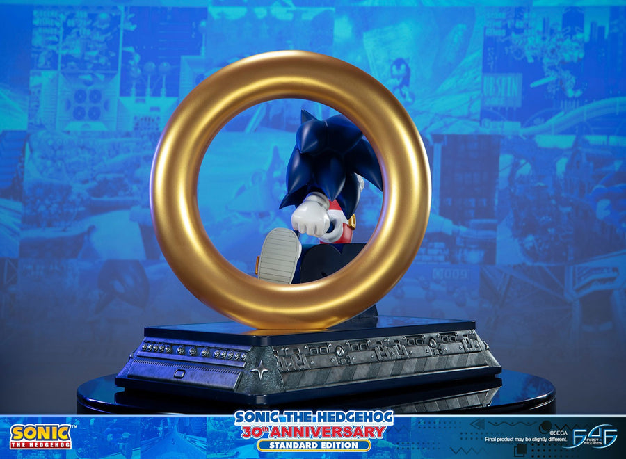 First4Figures Sonic The Hedgehog Sonic (30th Anniversary) Statue ...
